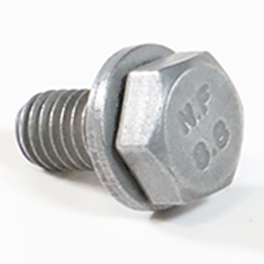 Genuine BMW Hex Bolt with Washer, M6x12 - 07119904517