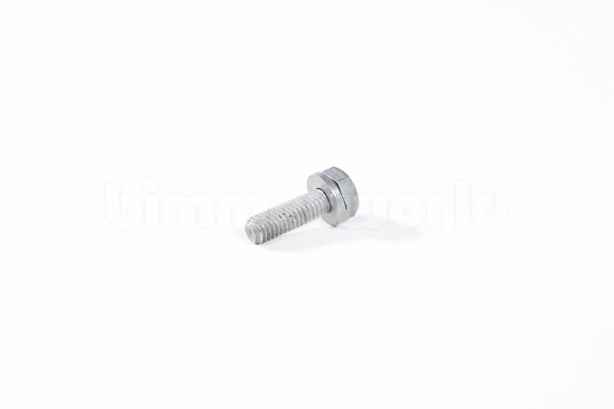 Genuine BMW Hex Bolt with Washer, M6x20 - 07119904527