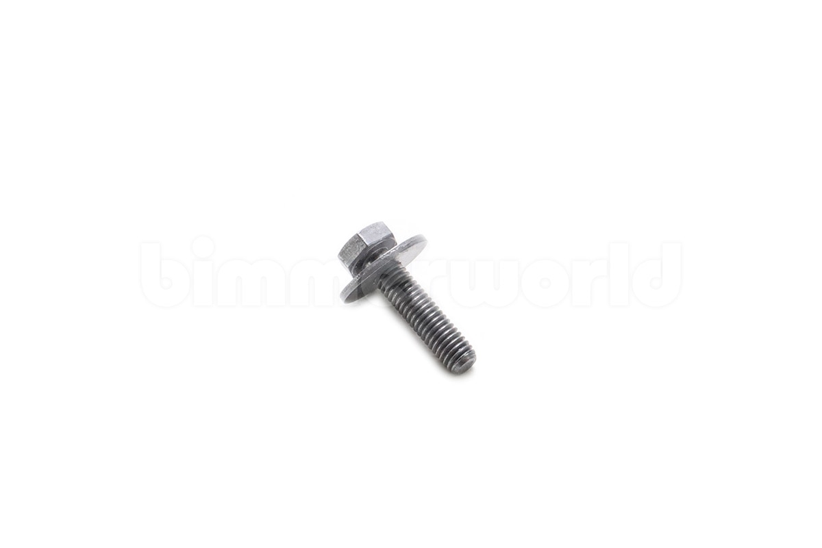 Genuine BMW Hex Bolt with Washer, M6x25 - 07119905871