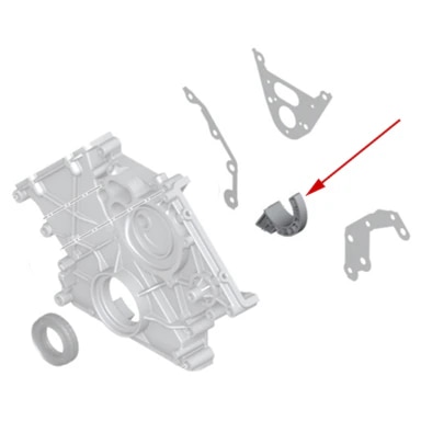 Lower Chain Guide for BMW 550i/M5, 650i/M6, 750i, M850i, X5, X6