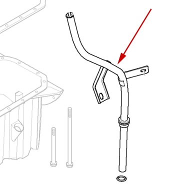 Dipstick Tube, BMW - E46 325i M56 SULEV