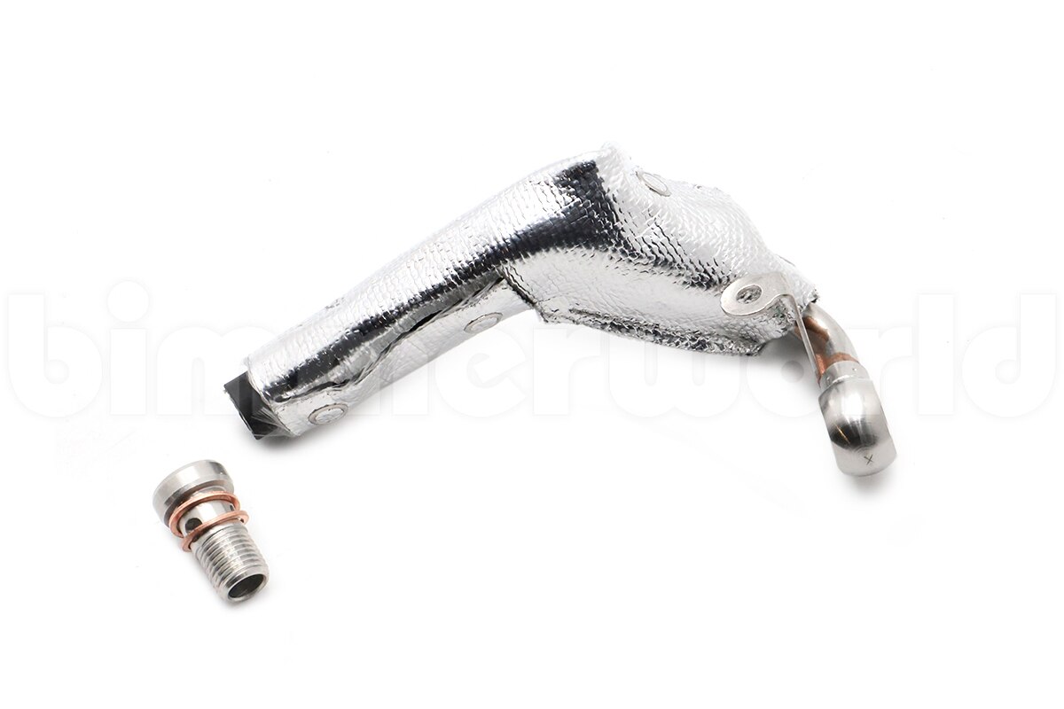 Genuine BMW Turbo Coolant Drain Pipe, F85 X5M, F86 X6M - 11537848376