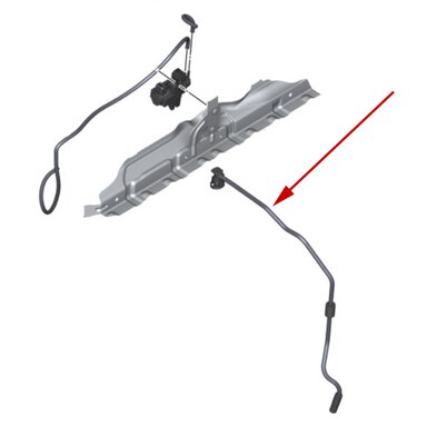 Genuine BMW Vacuum Pipe for Turbo - N55 Engine - 11657588771