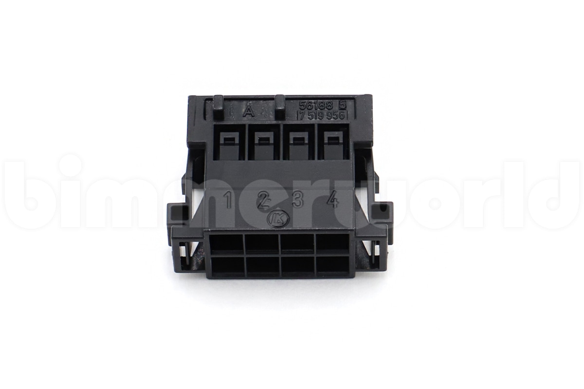 Genuine BMW Socket Housing 8 Pol. - 12527519956