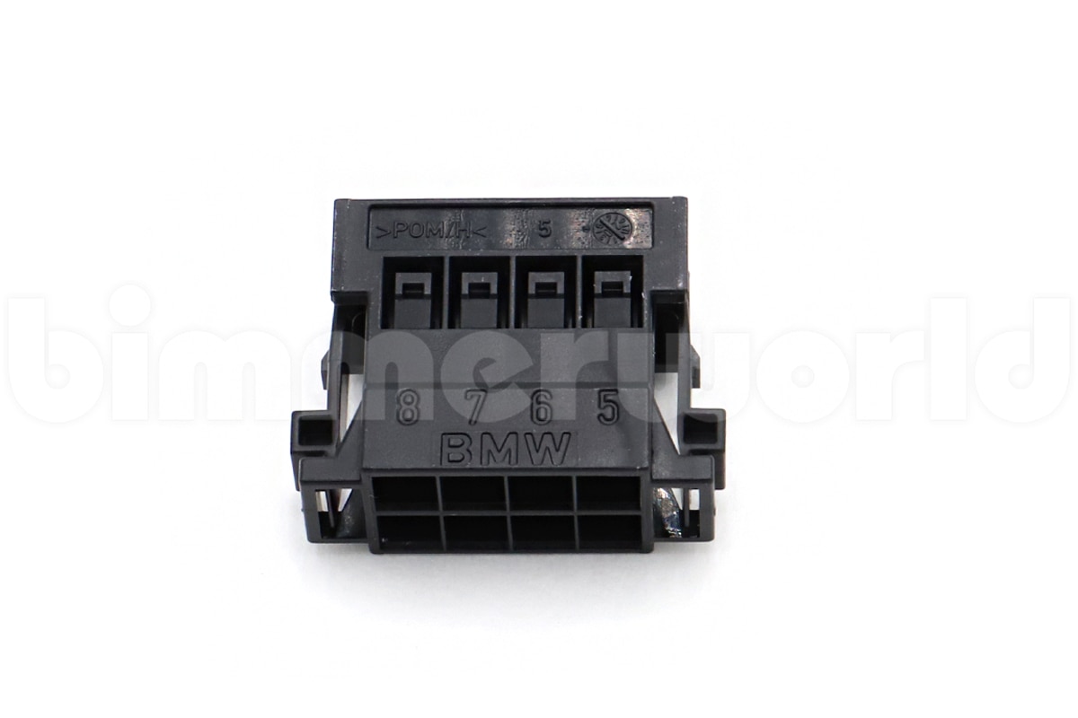 Genuine BMW Socket Housing 8 Pol. - 12527519956
