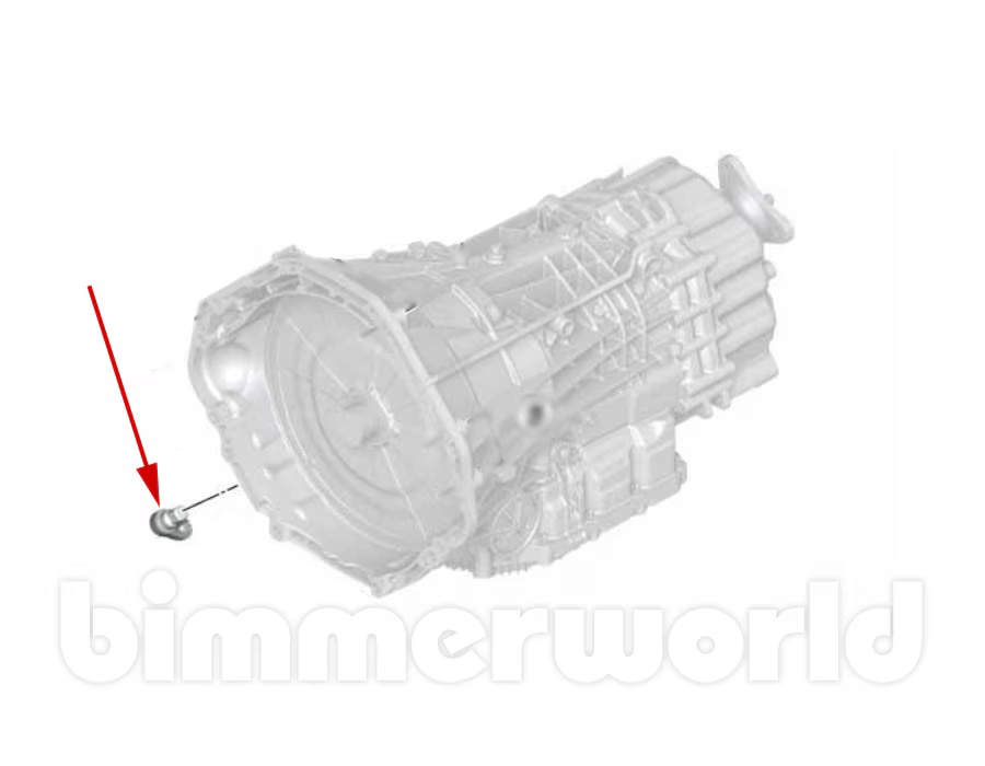 Genuine BMW Crankshaft Position Sensor (CPS) for N63 S63 V8 Engines