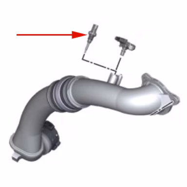 Front Intake Charge Pipe for BMW G87 M2, G80 M3, G82 M4, F97 X3M, F98 ...