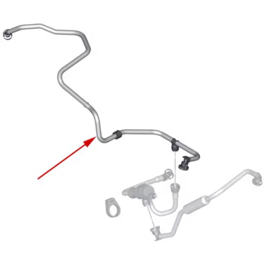 Fuel Tank Breather Hose N55 F07 F10 F06 F13 F02 E70 F15 E71 F16