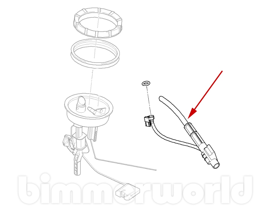 Fuel Transfer / Sucking Jet Pump, BMW - E46 M3