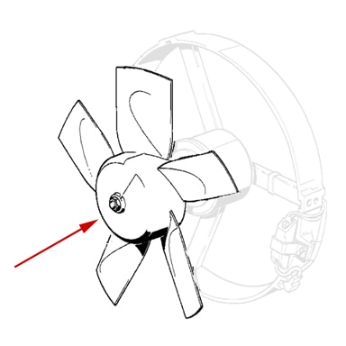 Condenser Fan Blade - Genuine BMW - E21 E30 E12 E28 E24 E23