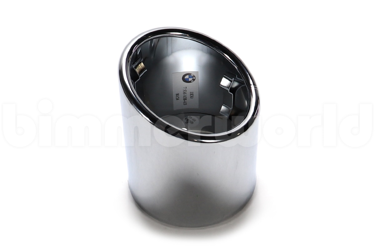 Genuine BMW Chrome Exhaust Tip Muffler E60 545i 550i