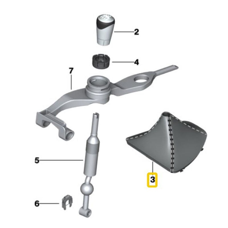 Shift Boot - E82 128i/135i - Manual Transmission - Alcantara