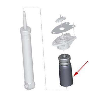Rear Bump Stop & Dust Boot - F87 M2 F80 M3 F82 F83 M4