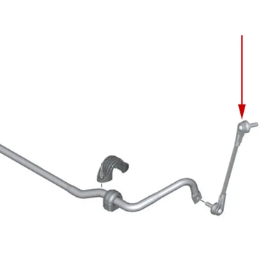 Front Left Sway Bar Link - Genuine BMW - G01 X3 30i & G02 X4 30i
