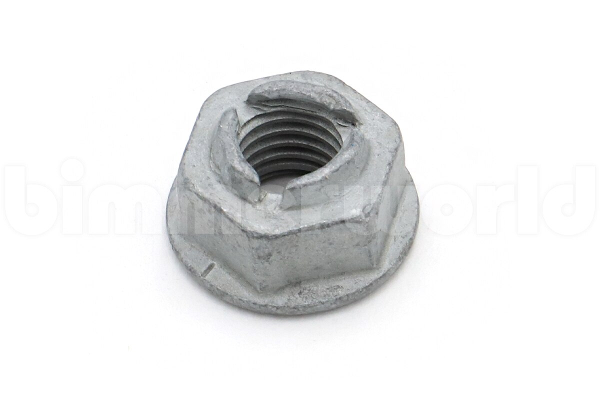 Genuine BMW Rear Axle Hex Nut with Flange, M10 - 33506784003