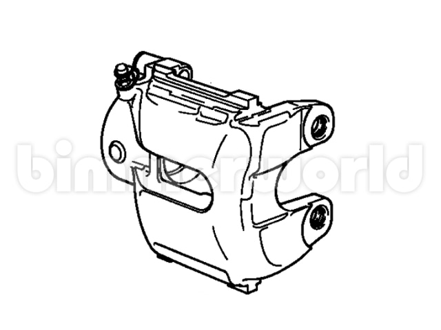 Front Right Brake Caliper - BMW Original - E36 M3, MZ3