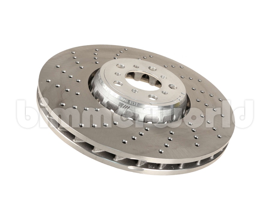 BMW Brake Disc, Ventilated, Left - 34112284901