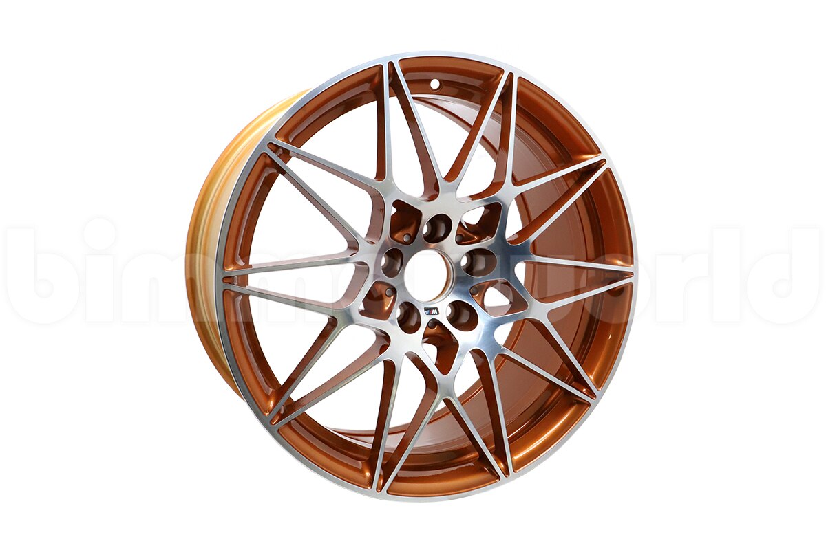 Genuine BMW 666M Forged Alloy Rim Rear 20x10.5 ET42 Orange F82 M4 GTS