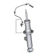 Genuine BMW EDC Rear Shock - F25 X3 35i & F26 X4 35i