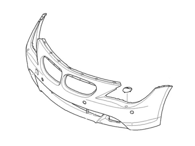 Genuine BMW Cap for Left Headlamp Washer - E63/E64 645Ci 650i