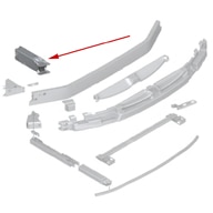 Front Bumper Deformation Element - Upper Right - F39 X2