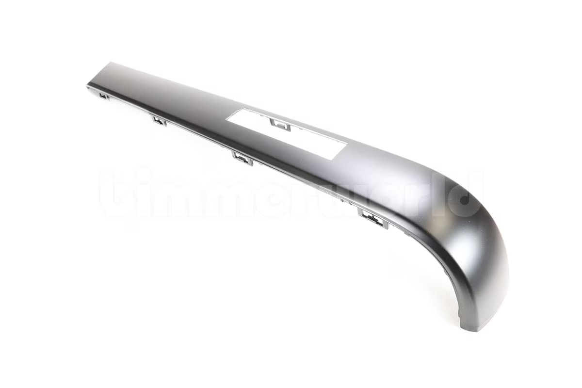 BMW Rear Bumper Impact Strip - Left - E30 06/1988 to 1991 51121971617