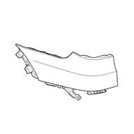 Lateral Part Left Prime Coated - E70 X5 With M Aerodynamics