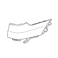 Genuine BMW Lateral Part Right Prime Coated - 51128037282 - E70 X5