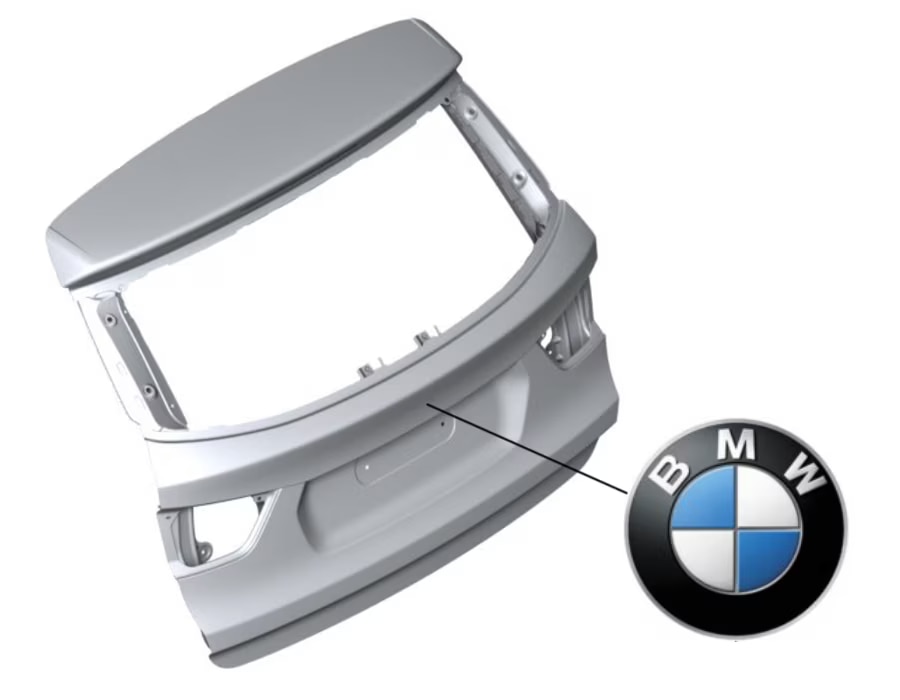 Trunk Roundel Emblem - Genuine BMW - F25 X3 (2011-2017)