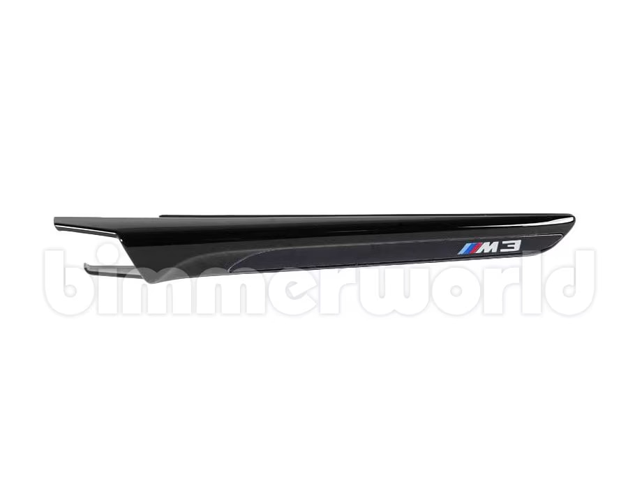 Left Gloss Black Shadowline Fender Grille - F80 M3 Sedan (2015-2018)