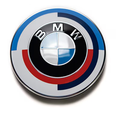 M Heritage 50 Year Hood Roundel for BMW G12, G07 X7