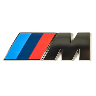 Genuine BMW M Logo Fender Emblem, G42 M240i G30 M550i LCI, G05 X5 M50i