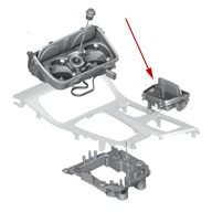 Genuine BMW Front Ashtray with Folding Cover - F10 5-Series