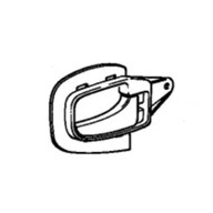 Interior Door Handle for BMW Z3 and E36 Sedan (Rear)