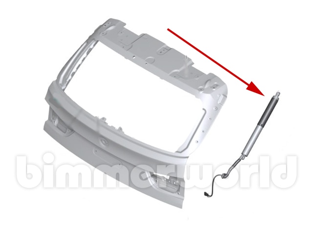 Right Rear Hatch Spindle Drive - F15 X5 & F85 X5M (2014-2016)