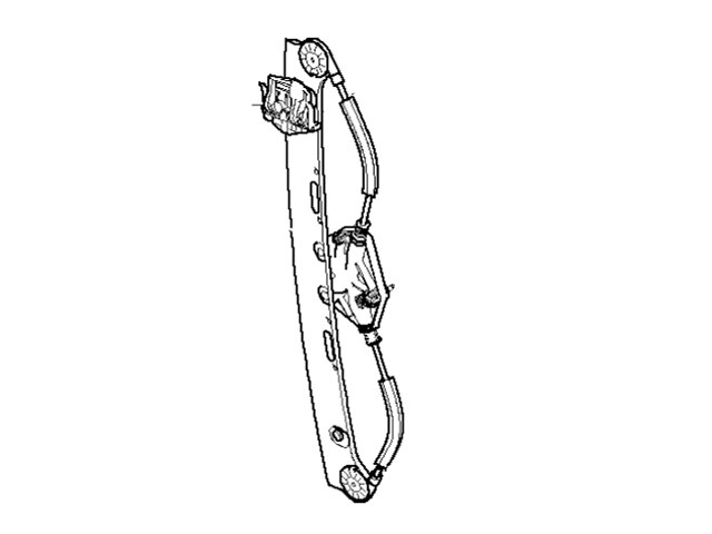 Genuine BMW Rear Right Window Regulator - E83 X3 (2003-2010)