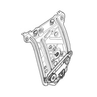 BMW Window Regulator - 51377165600