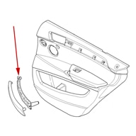 Right Inner Door Panel Pull Handle, Black - E70 X5 & E71 X6