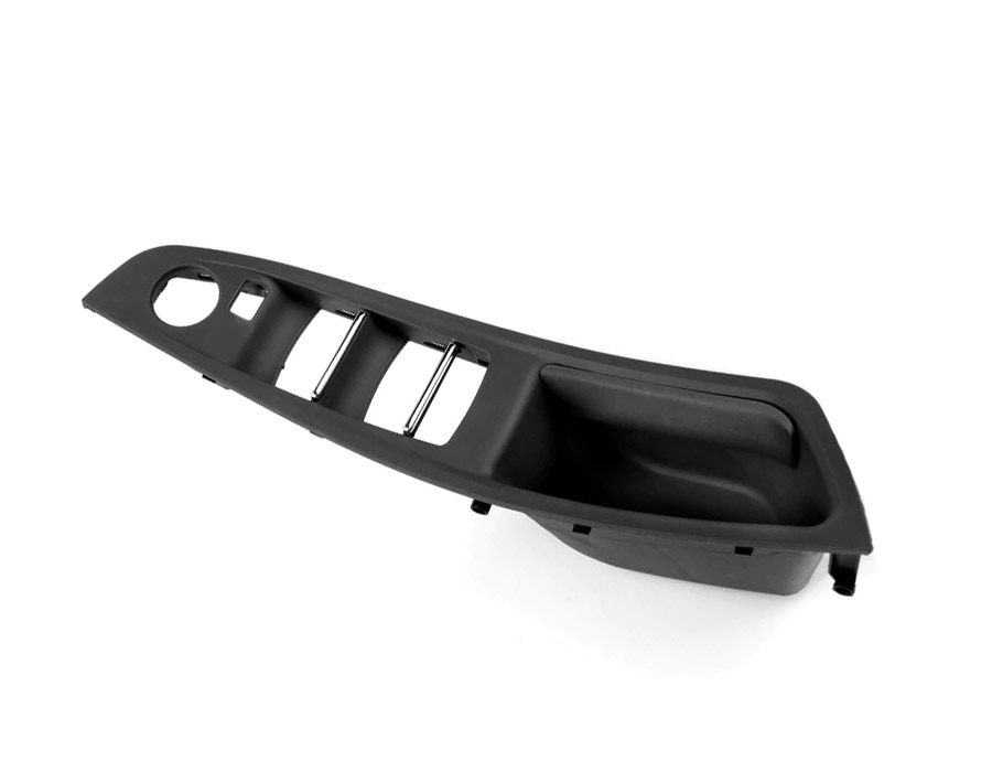Left Interior Door Handle / Switch Housing (Black) - F10 5-Series
