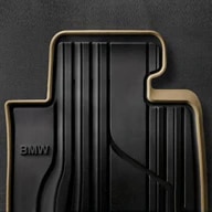 Genuine BMW Modern Rubber Floor Mats - F30/F31/F34 3-Series 2012-2018