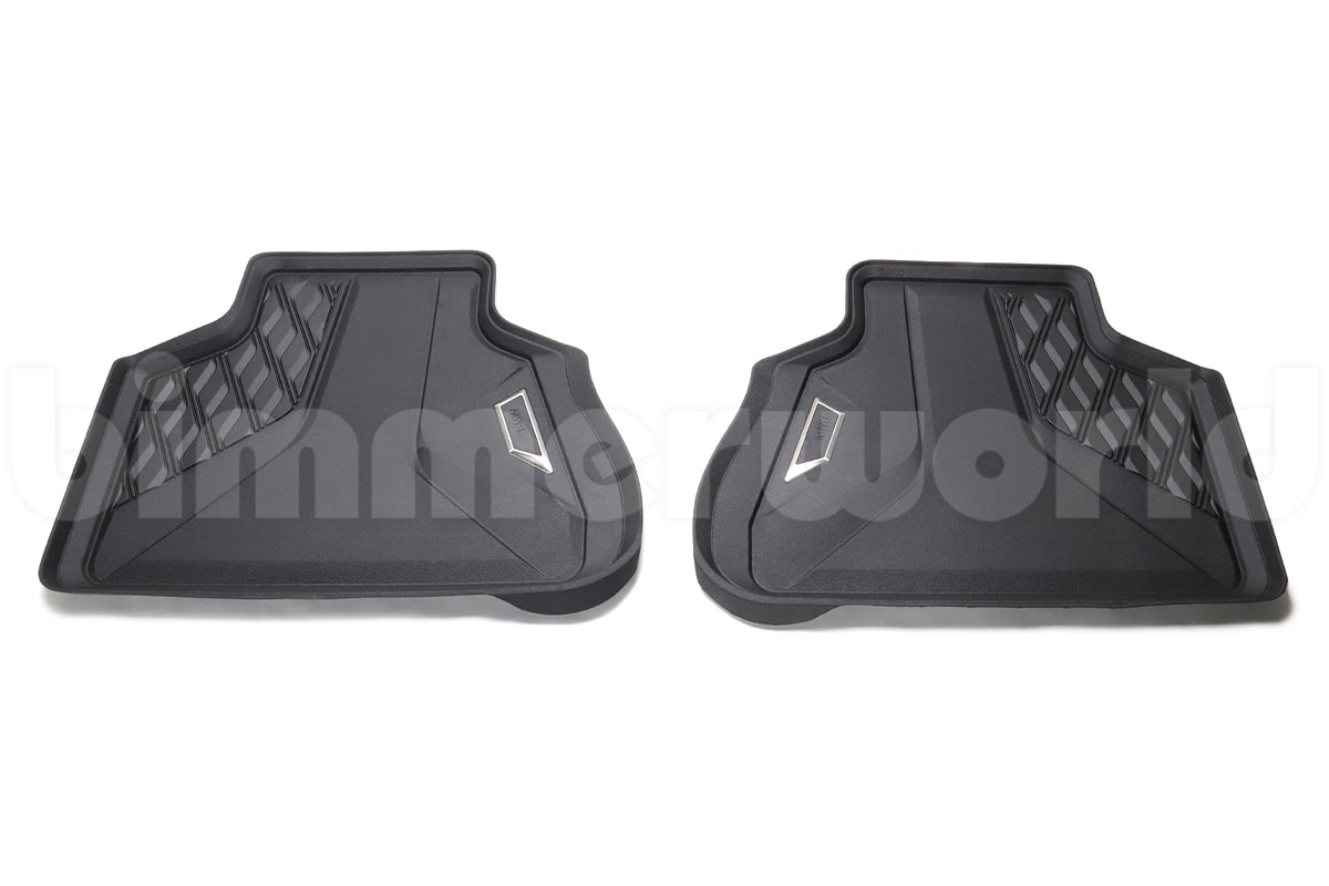 Genuine BMW Rubber Floor Mats Rear Seat 2nd Row G05 X5 F95 X5M
