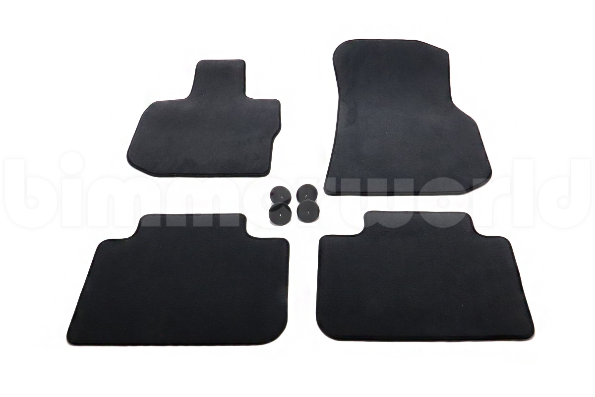 Genuine BMW Floor Mat Set, Black - G01 X3, F97 X3M, G02 X4, F98 X4M