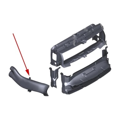 Genuine BMW Brake Air Duct, Right - F87 M2 CS