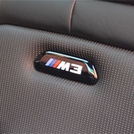 Genuine BMW Illuminated M Trim For Backrest - Black - F80 M3