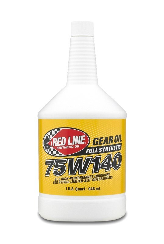 Red Line 75W140 Gear Oil Quart Red Line 75W140 Gear Oil Quart