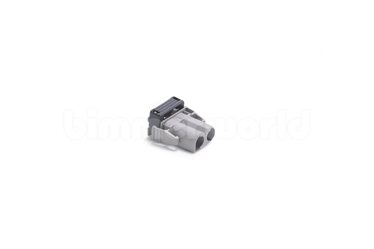 Genuine BMW Plug Housing 2 Pol, E32, E34, E36, E38, E39 - 61131378402