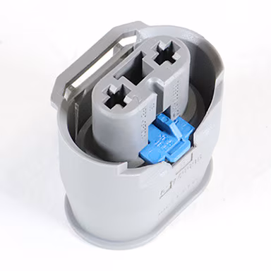 Genuine BMW Socket Housing, Grey - 61138364498