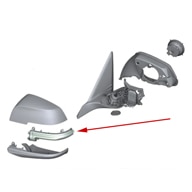 Genuine BMW Auxiliary Turn Signal for Left Mirror - 63137280771
