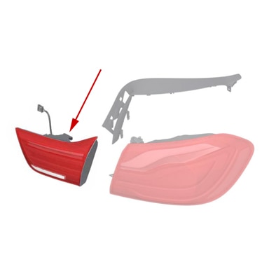 Genuine BMW Right Rear Light in Trunk Lid - F82 M4 LCI (before 3/2019)