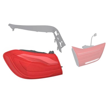 Genuine BMW Left Rear Light in Body Panel - F82 F83 F32 F33 (2017+)